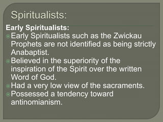 Radical reformation | PPTX