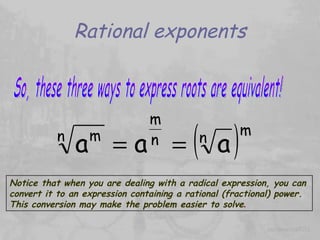 Radicals | PPT | Physics | Science