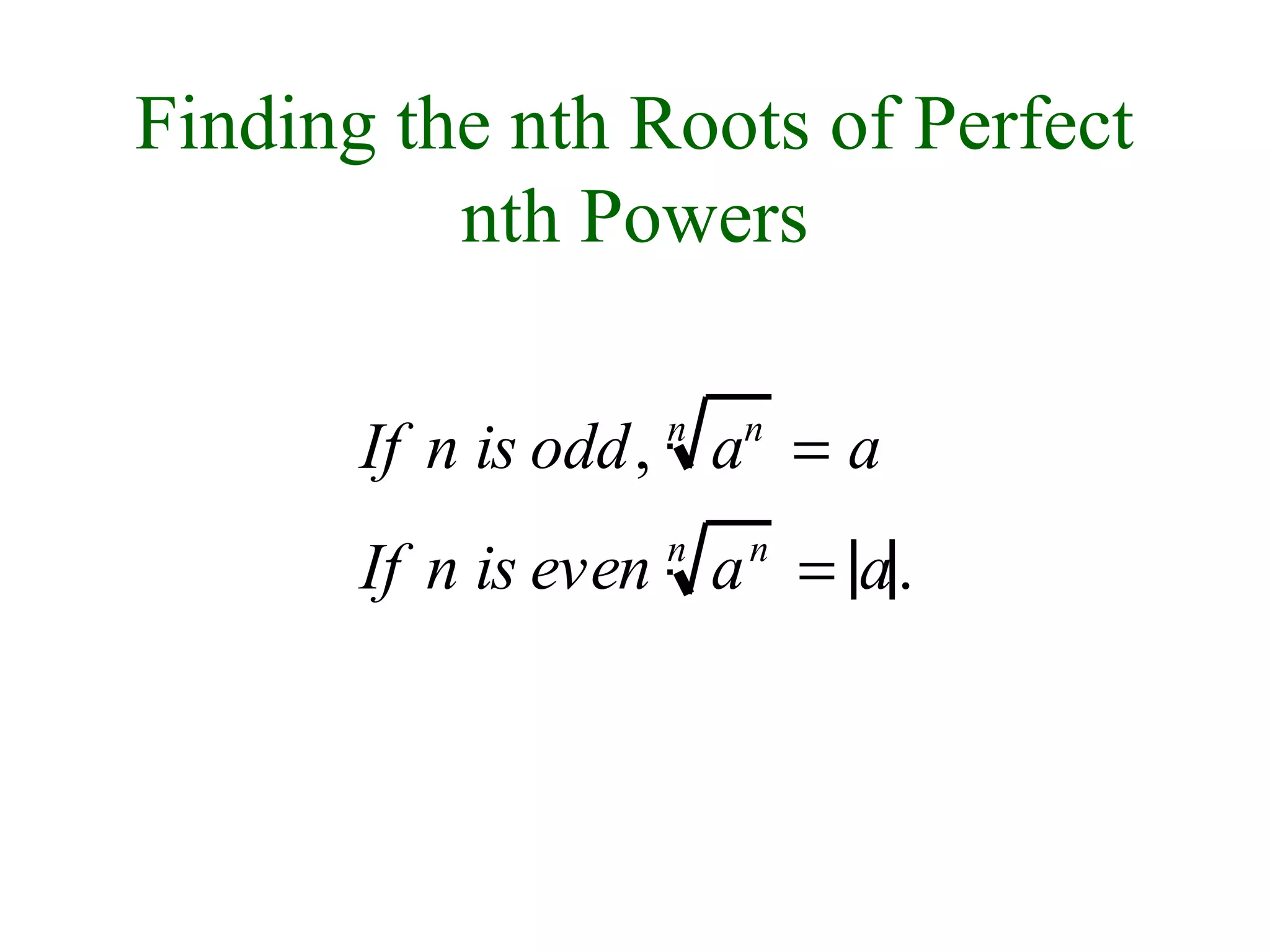 Radicals | PPT