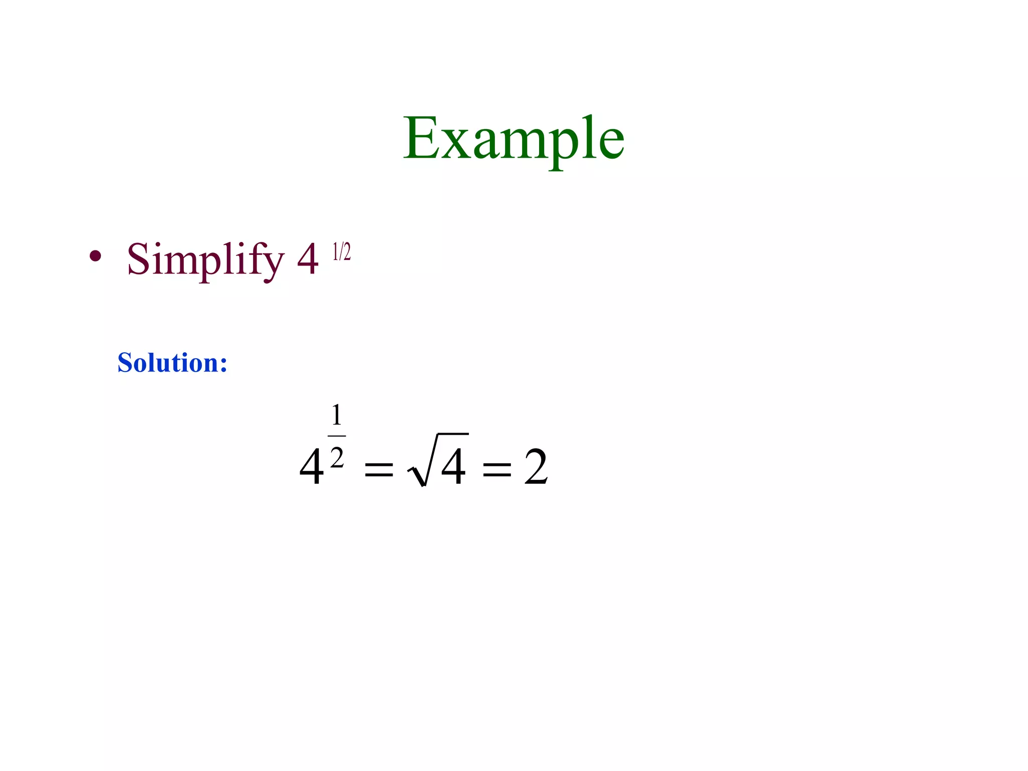 Radicals | PPT