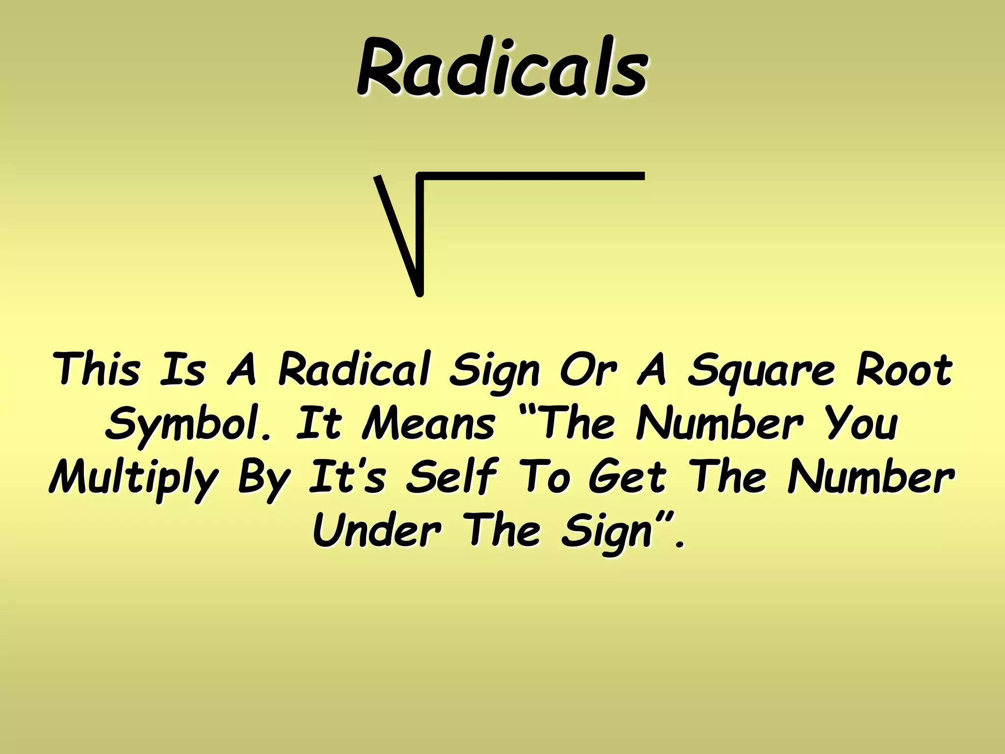 Radicals.ppt