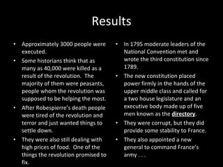 Radicals and the reign of terror | PPT