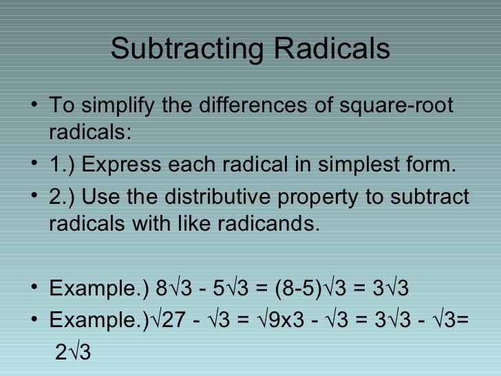 Radicals Are Radical radicals-are-radical