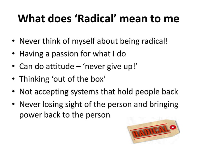 Radical Social Work | PPTX
