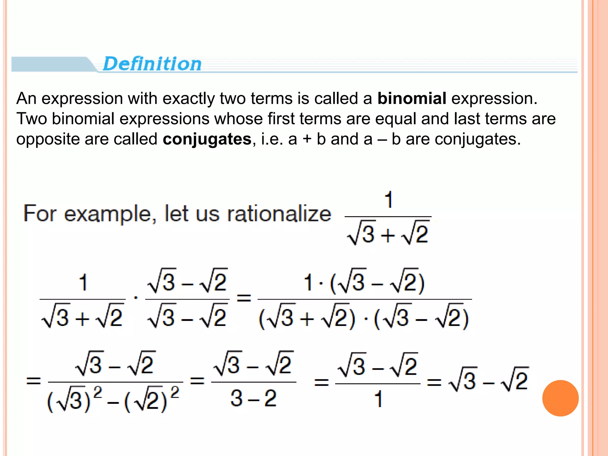 Radicals part 2 | PPT
