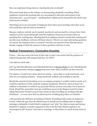 Radical Transparency: A Look at GitLab’s Company Culture | PDF