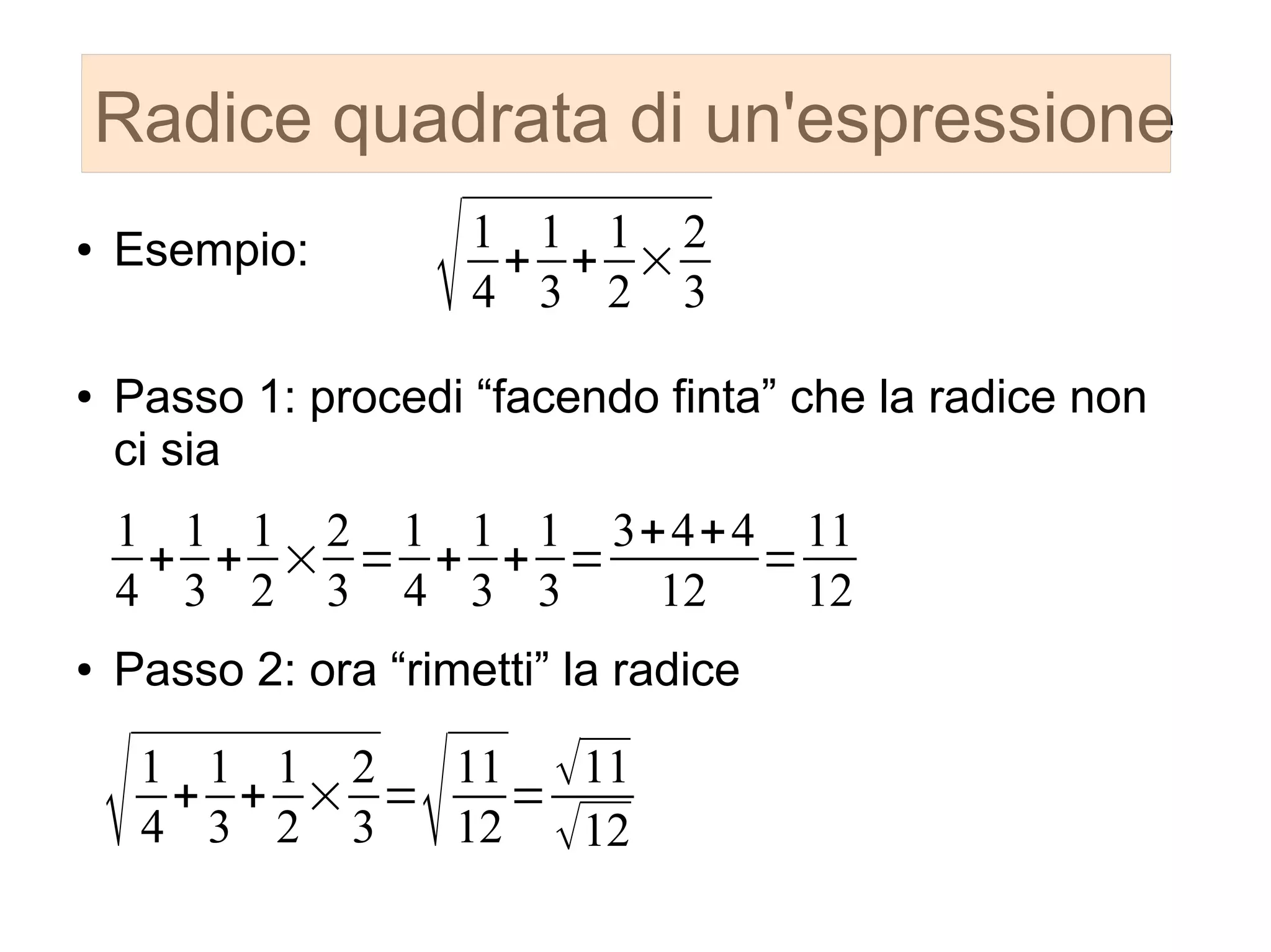 Radice quadrata | PDF