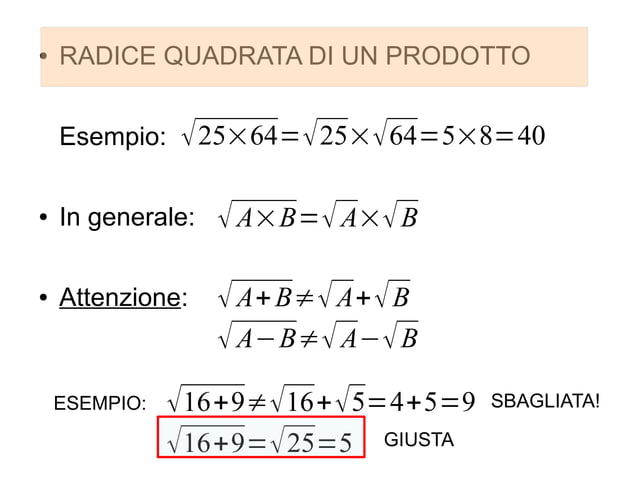 Radice quadrata | PDF