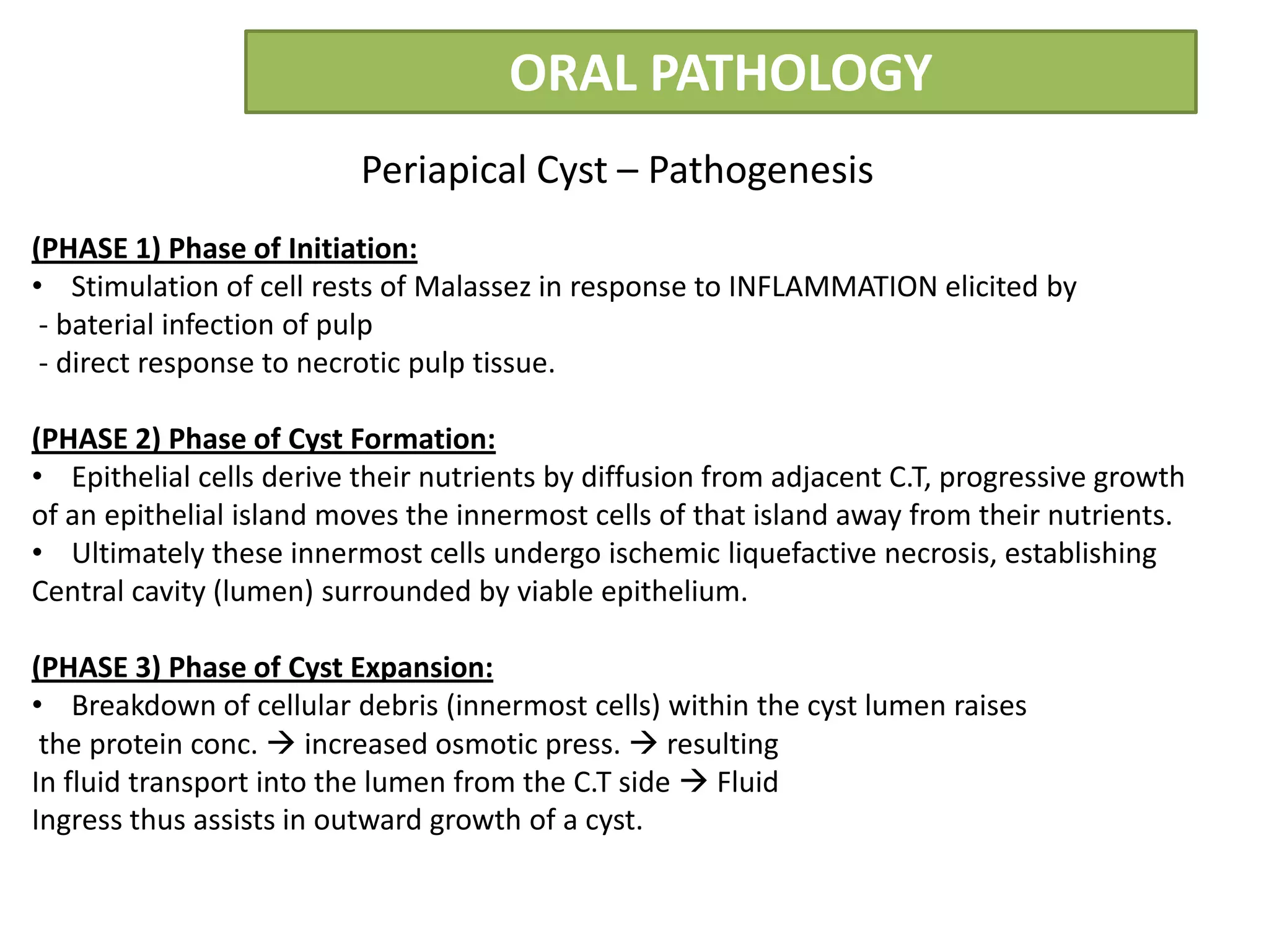 Radicular cyst or Periapical cyst | PPTX