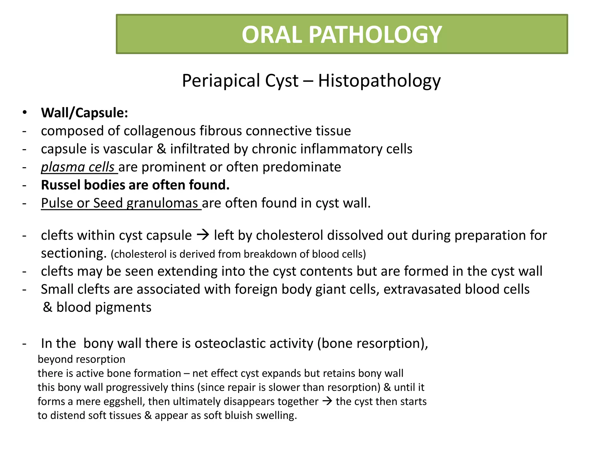 Radicular cyst or Periapical cyst | PPTX