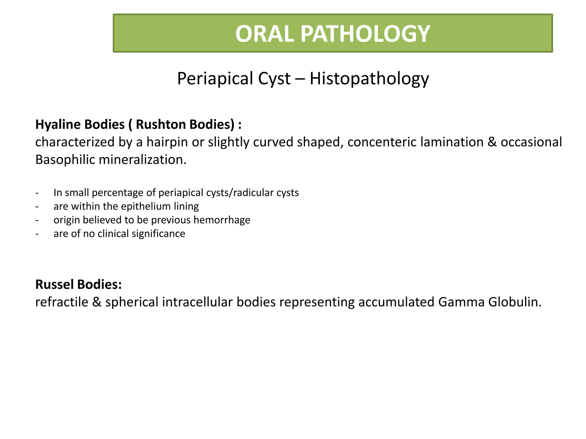 Radicular cyst or Periapical cyst | PPTX
