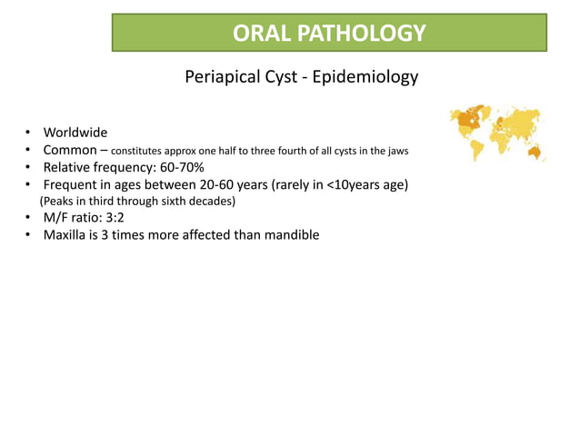 Radicular cyst or Periapical cyst | PPTX