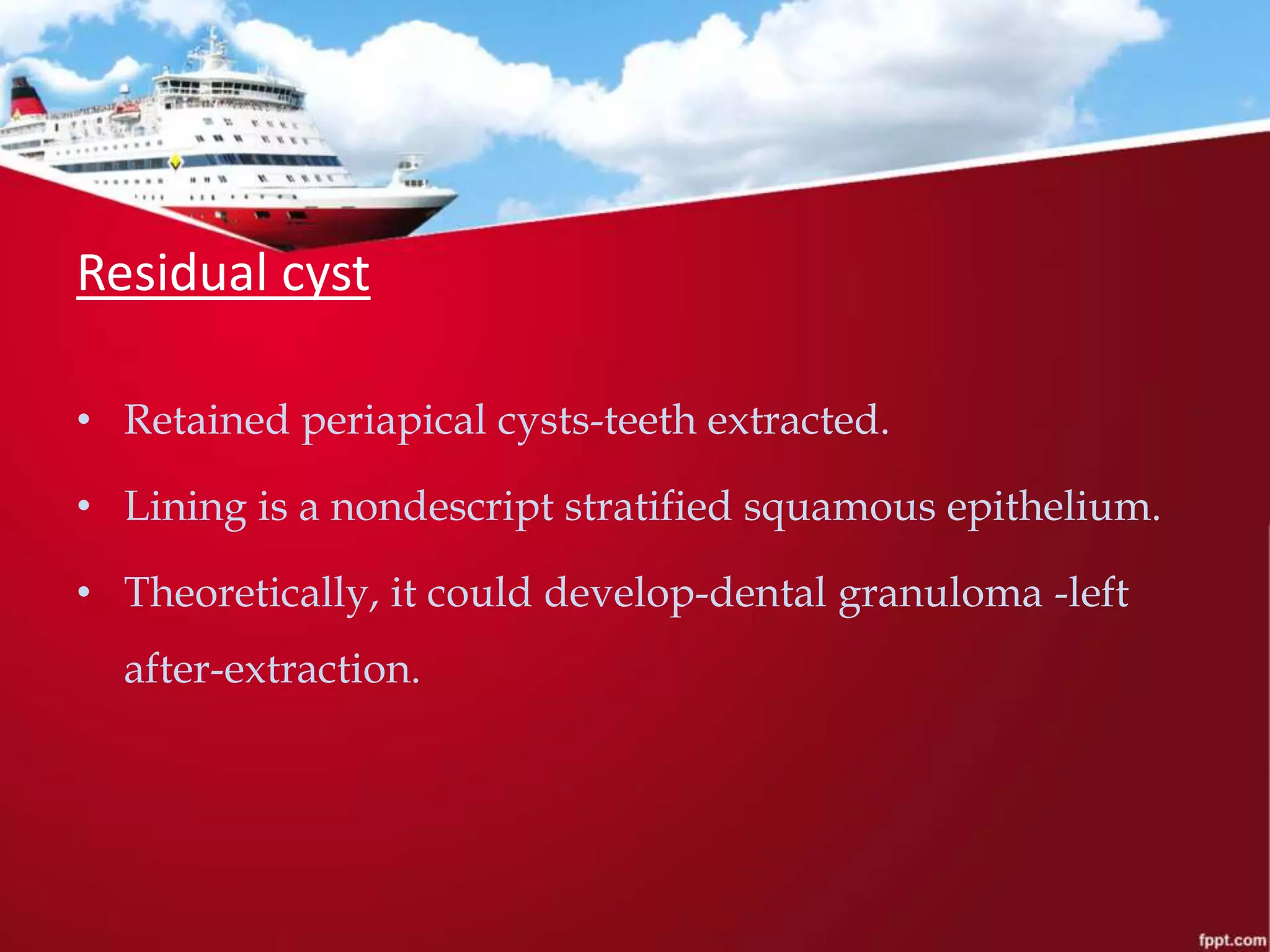 Radicular cyst | PPTX