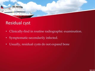 radicularcyst histology treatment n prognosis | PPTX