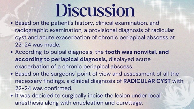 Radicular Cyst Case Presentation - Dentistry.pdf