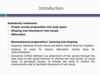 Radicular space preparation 1.pptx dentistry | PPTX