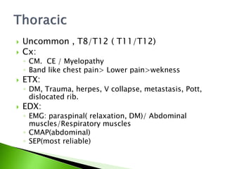 Radiculopathies | PPTX