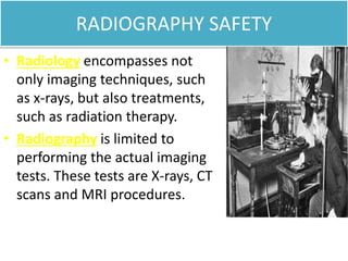 Radigraphy safety Measures - safety professionals | PPTX | Medical ...