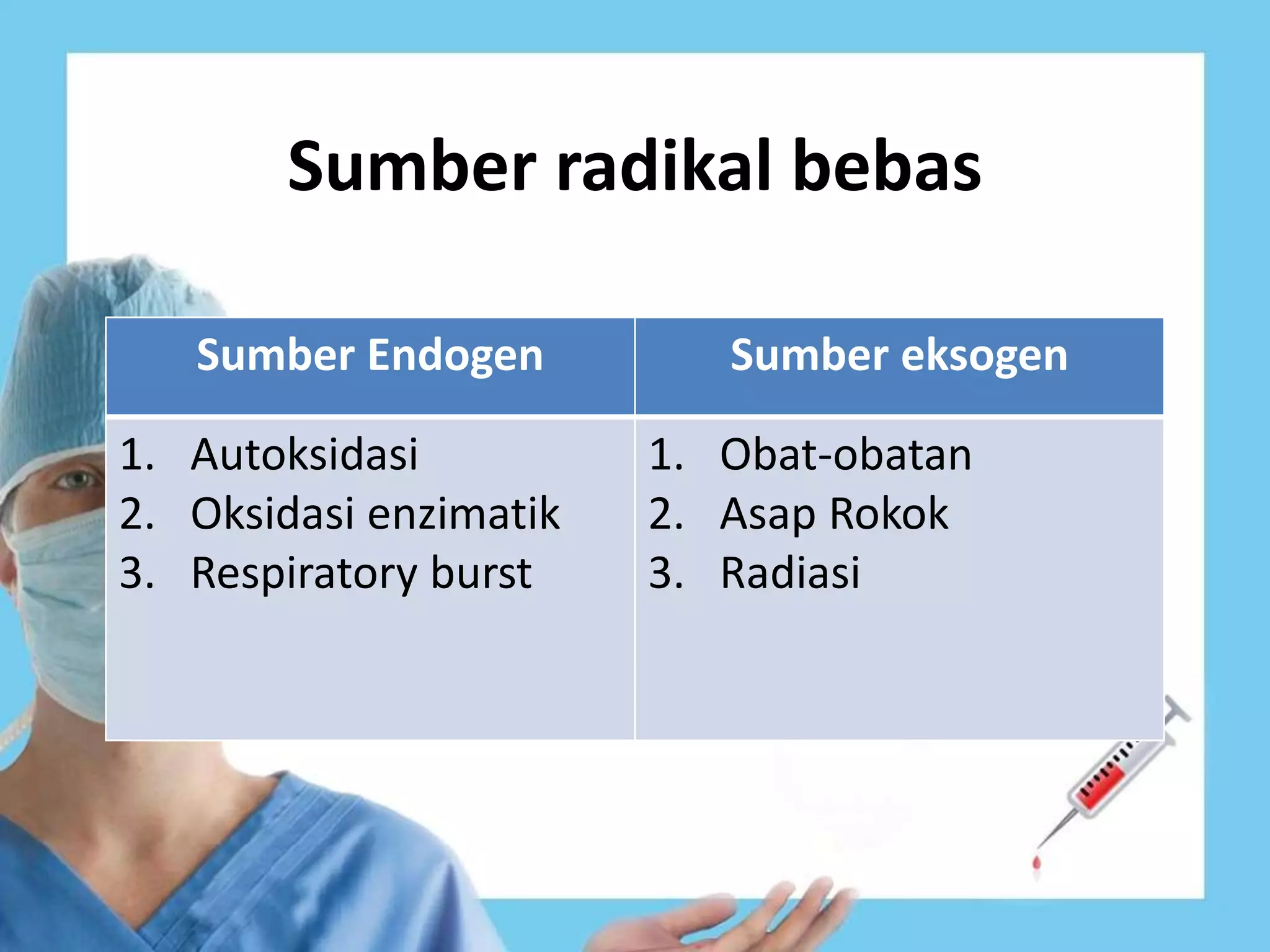 Radikal bebas-dan-antioksidan (1) | PPTX