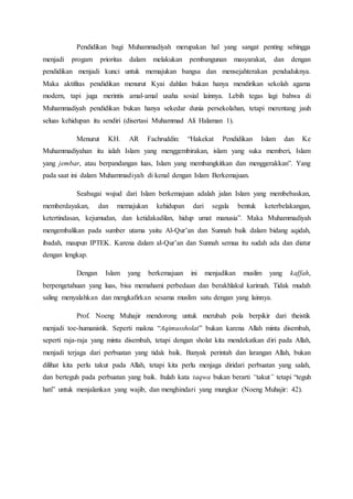 Radikalisme Dalam Islam menurut Lovita Ivan HIdayatullah | PDF