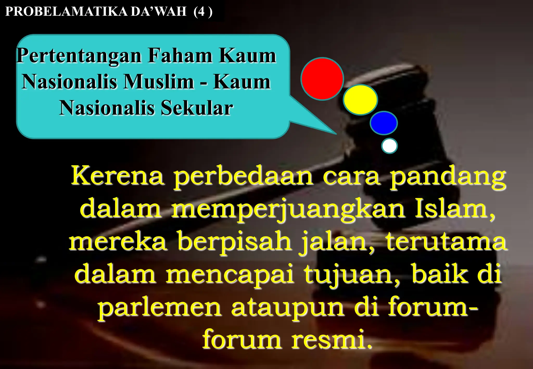 RADIKALISME ISLAM, TANTANGAN DAKWAH.ppt