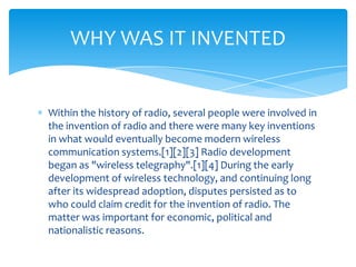 Radio | PPT