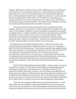 Radio | DOCX