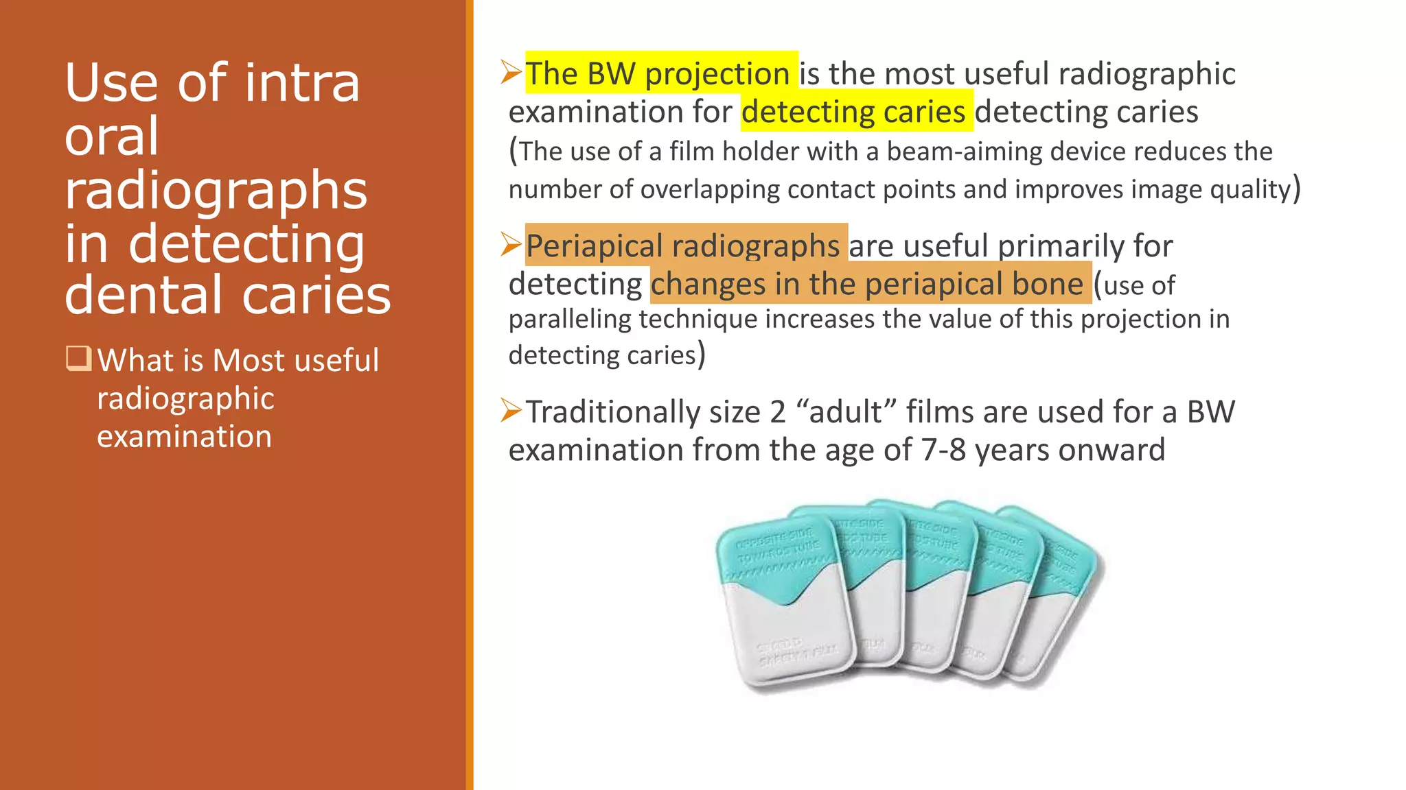 radiographic of interpretation of dental caries | PPTX