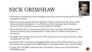 BBC Radio One Breakfast Show | PPTX