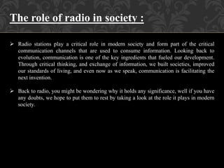 Radio | PPT