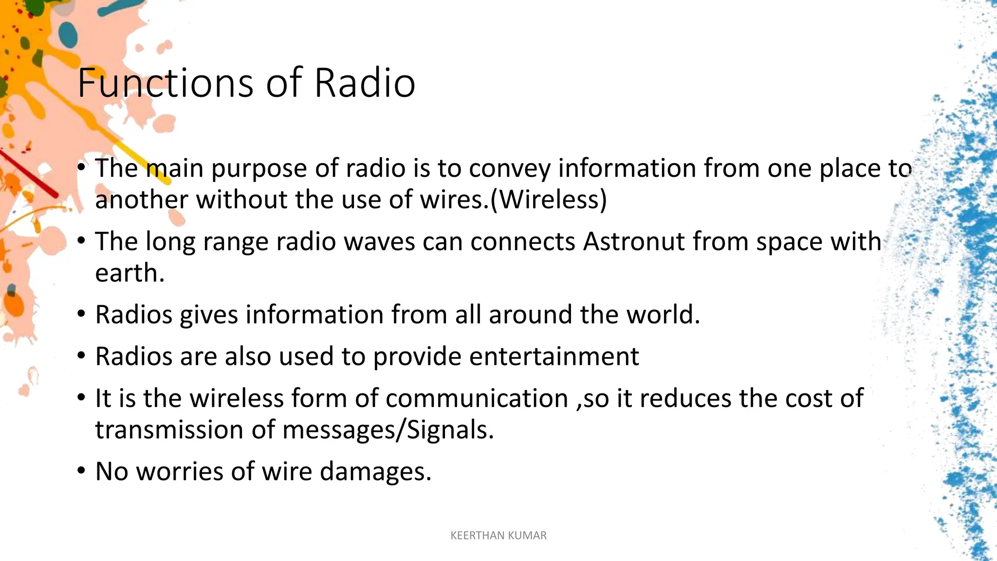 Educational Importance of RADIO .pptx
