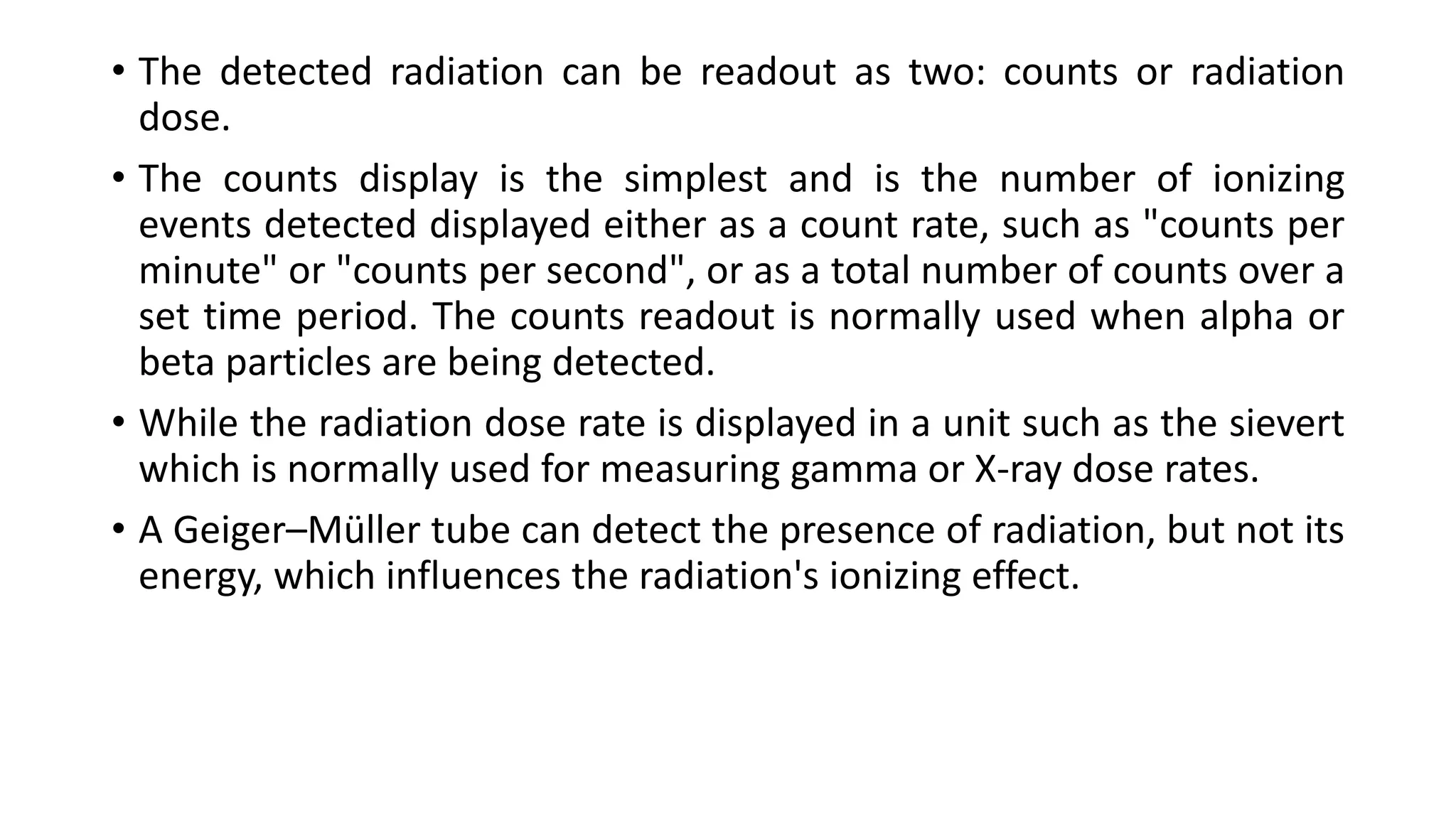 Radio-active Counters | PPTX