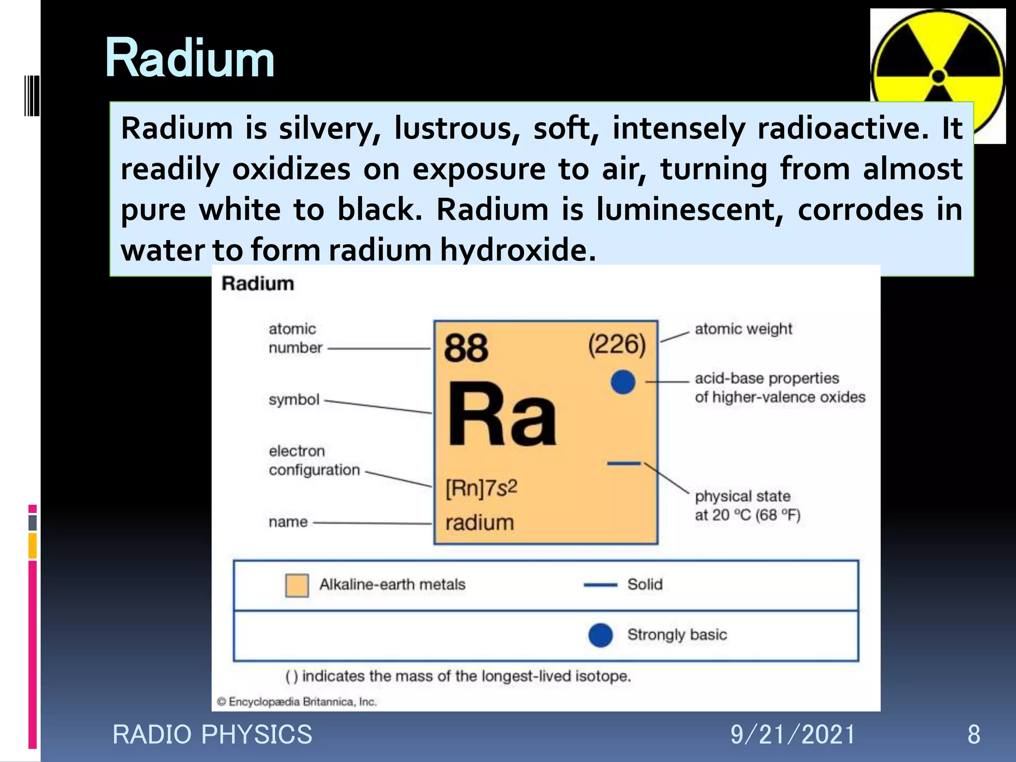 Radio-activity/substances | PPTX