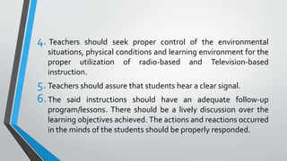 RADIO-BASED & TELEVISION INTRUCTION_MaJessicaLlano.pptx