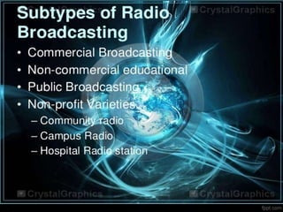 RADIO-BROADCASTING MADE EASY FOR BEGINNERS | PPTX