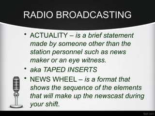 RADIO-BROADCASTING MADE EASY FOR BEGINNERS | PPTX