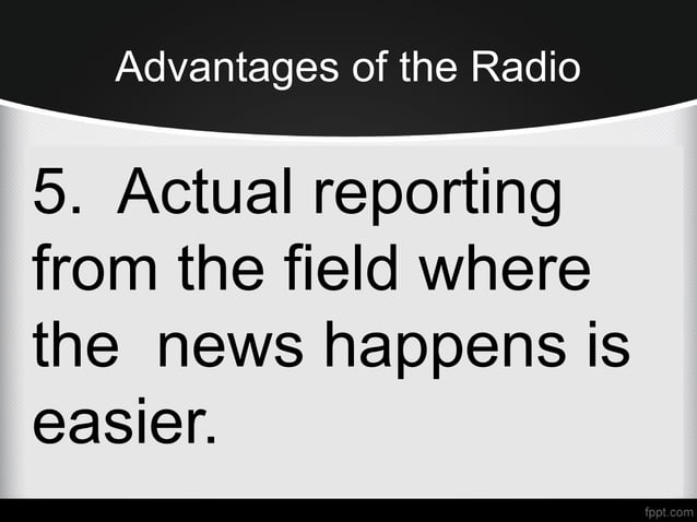 RADIO-BROADCASTING MADE EASY FOR BEGINNERS | PPTX