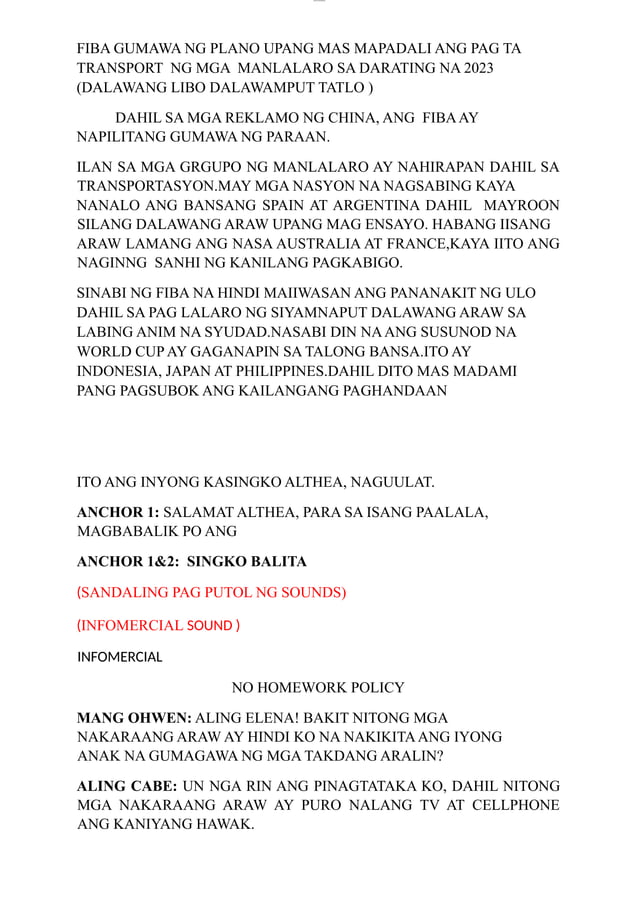 RADIO-BROADCASTING PERFORMANCE TASK KOMPAN | PDF