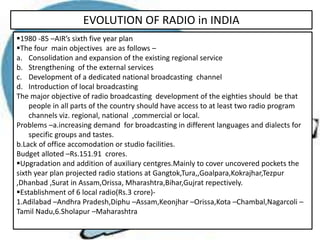 Radio evolution | PPTX