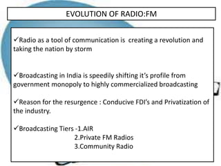 Radio evolution | PPTX
