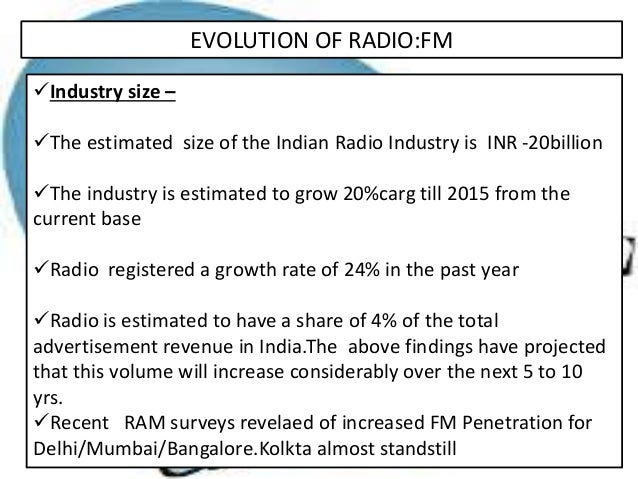 Radio evolution