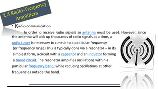 Radio frequency circuit | PPTX