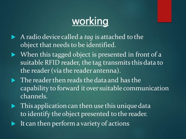 Radio-Frequency IDentification ppt.pptx | Business | Business and Finance
