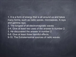 Radio waves | PPTX