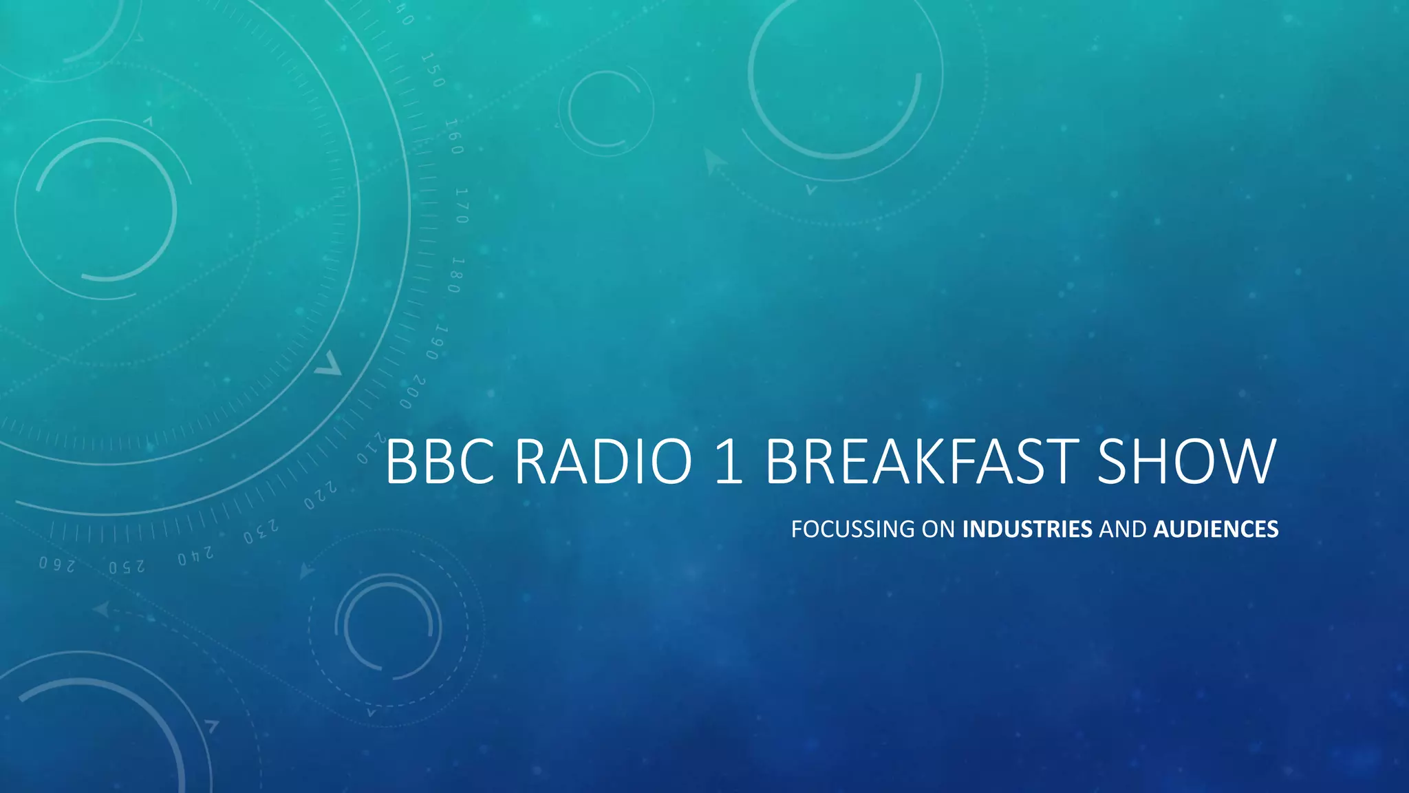 Radio 1 breakfast show lesson 1 | PPT