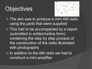 Radio Project Presentation | PPTX