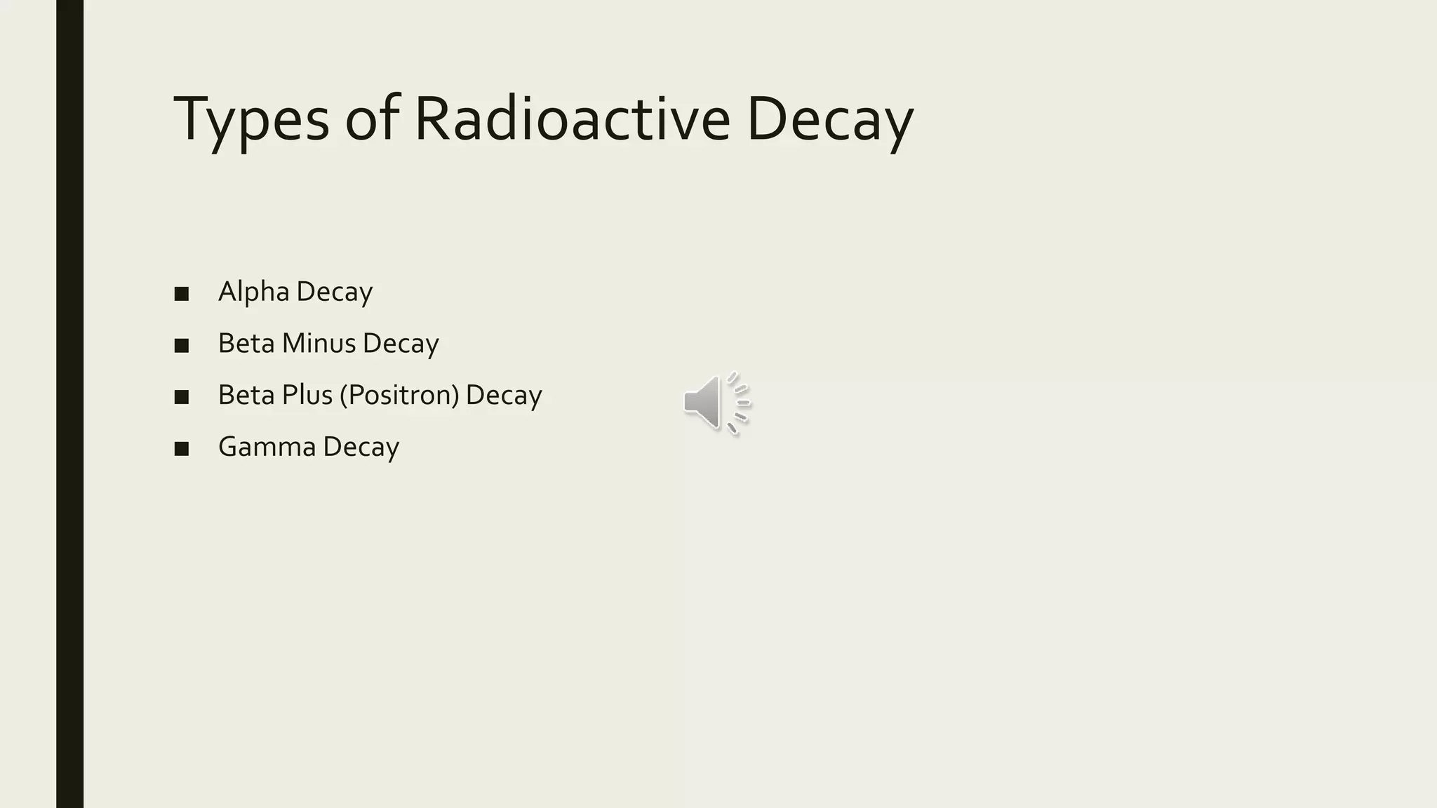 Radioactive decay | PPTX