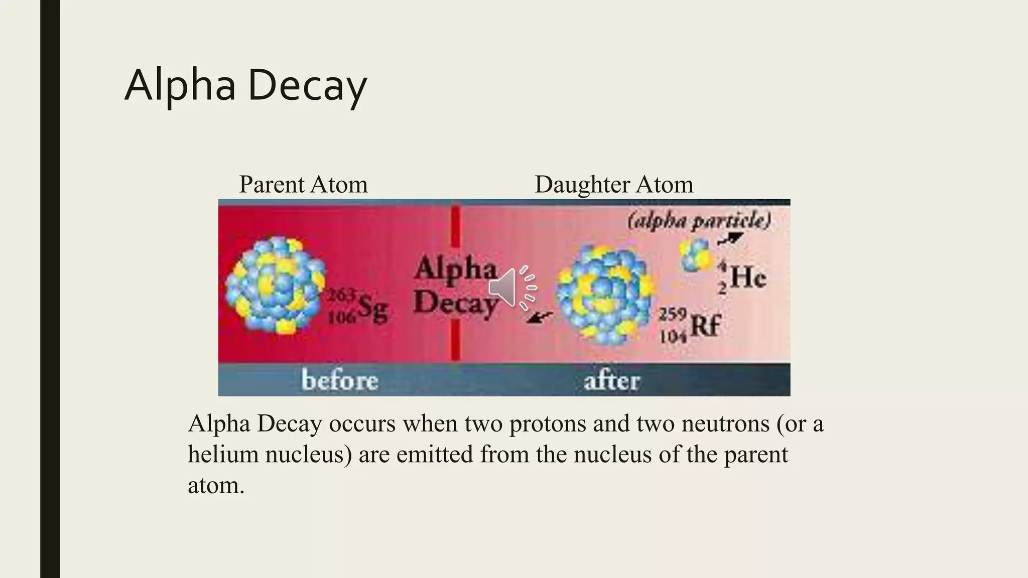 Radioactive decay | PPTX