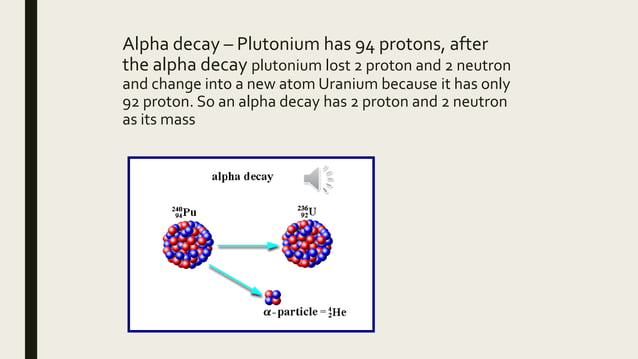Radioactive decay | PPTX