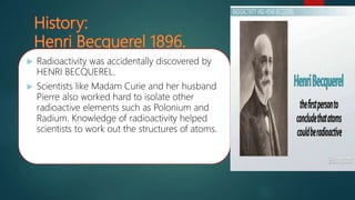 Radioactive application in medical | PPTX